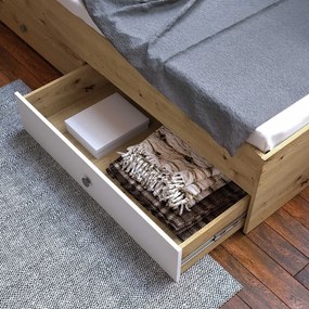 Dětská postel Nero Zvolte možnost matrace: S matrací, Barevné provedení: Černá mat