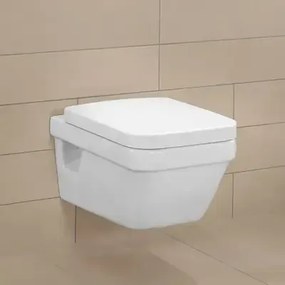 Villeroy  Boch - WC sedátko s poklopem, SoftClosing, bílá
