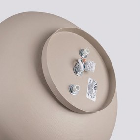 Sollux Lighting Stropní svítidlo OMIQ šedobéžové
