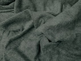 Froté prostěradlo EXCLUSIVE zelenošedé 90 x 200 cm