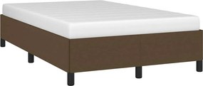 Rám postele bez matrací tmavě šedá 120x190 cm textil 3269634