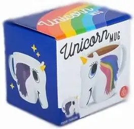 ThumbsUp! Unicorn Mug 350 ml bílá / Keramický hrnek