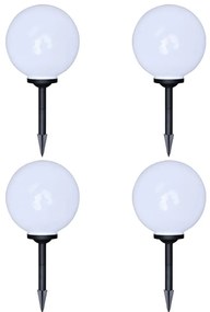 Venkovní osvětlení příjezdové cesty 4 ks LED 30 cm se zápichem 277116