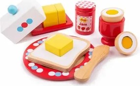 Bigjigs Toys Dřevěný set snídaně / od 3 let