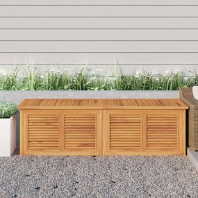 vidaXL Zahradní úložný box s vložkou 175 x 50 x 53 cm masivní teak