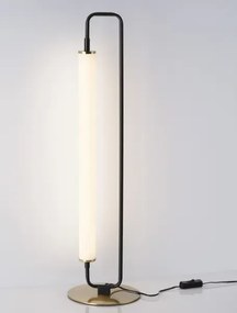 LED černá stolní lampa Wetro