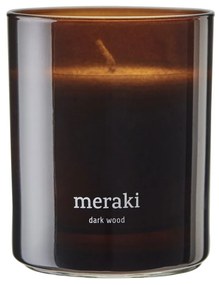 Vonná svíčka Dark Wood 200 g Meraki