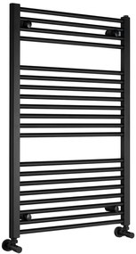 Aqualine Aqualine, DIRECT topné těleso s bočním připojením 600x960 mm, černá matná, ILR96B