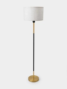 Sinsay - Stojací lampa s látkovým stínidlem - zlatá