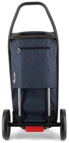Nákupní taška na kolečkách 53 l Com Tweed Polar Black Tube – Rolser