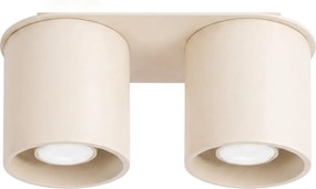 Sollux Lighting Stropní svítidlo ORBIS 2 béžové