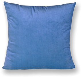GADEO dekorační povlak na polštář VELVET modrá Rozměr: 40x40 cm