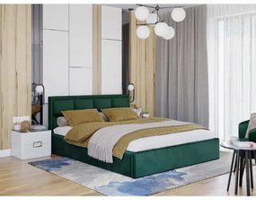 Čalouněná postel OTTO rozměr 140x200 cm Zelená