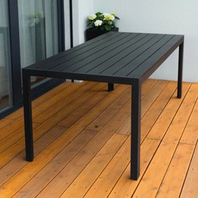 Vikio Zahradní jídelní stůl 190x90cm DT167-190 antracit