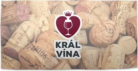 Sablio Ručník Král vína - 50x100 cm