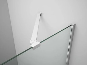 Gelco Trinity Chrom čtvercový sprchový kout 90 x 90 x 200 cm otevírací aluchrom sklo čiré GT2290-90C-CH
