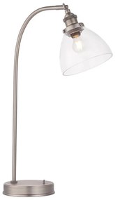 Endon 91740 - Stolní lampa HANSEN 1xE14/40W/230V matný chrom