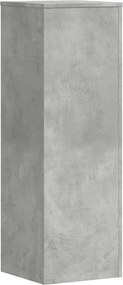 Stojany na rostliny 2 ks betonově šedé 33x33x100 cm kompozit 3307885