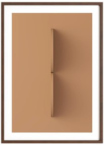 Idealform Poster no. 7 Arched shapes Barva: Terracotta, Velikost: 500x700 mm