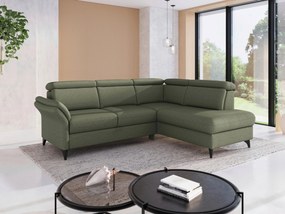 XXXLutz ROHOVÁ SEDAČKA, textil, olivově zelená Sit & More - Sedací soupravy - 00014402582X