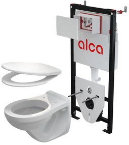 Set 5v1 pro závěsné WC Alca Sádromodul AM101/1120 WC Alca
