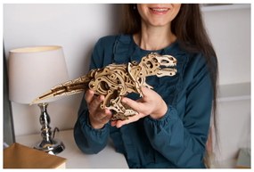 Ugears 3D dřevěné mechanické puzzle Tyrannosaurus Rex