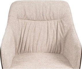 Jídelní set Talana 4+1, hnědá / krémová