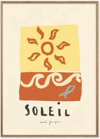 Zarámovaný digitální tisk Soleil