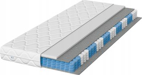 Matrace 80x200 taštičková pružinová do postele pohodlná s potahem Golf