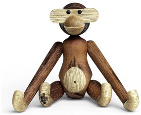 Soška z masivního dřeva Kay Bojesen Denmark Monkey Teak