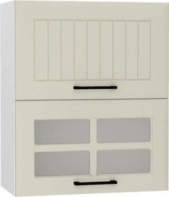 Casarredo - Komfort nábytek W60GRF2SD h. skříňka 2-dveřová výklopná INGRID bílá/coffee mat