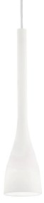 Závěsné svítidlo Ideal lux 035666 Flute SP1 BIG BIANCO 1xE27 60W Závěsná svítidla