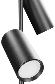 Brilagi - Stojací lampa SELE 3xGU10/30W/230V černá