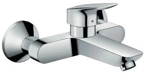 Hansgrohe Logis, páková umyvadlová baterie pro montáž na zeď, chromová, HAN-71225000