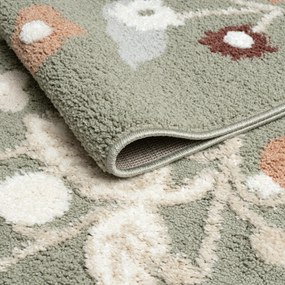 Angel Carpet, Kusový koberec Aurora 25 Green, 160x230, zelená, kancelář