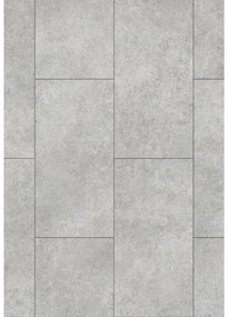 Mexen Silver Galaxy vinylové panely 610 x 305 mm SPC 6,5 mm, podložka IPEX 1,5 mm, 4 V-Fuga, Terazzo