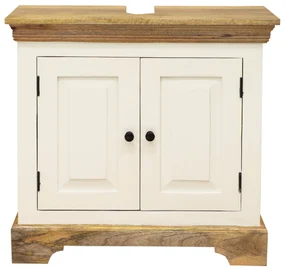 furniture-nabytek.cz - Dřevěná skříňka pod umyvadlo masiv 70x65x35 z mangového dřeva