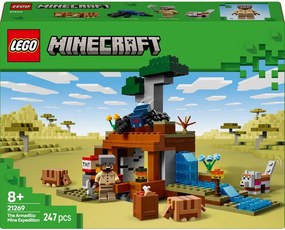 LEGO® Minecraft™ 21269 Výprava do dolu a pásovec