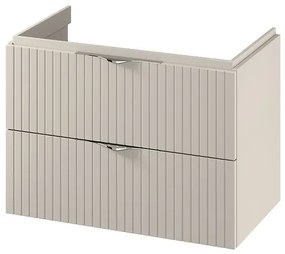 Cersanit Tirso, závěsná skříňka pod umyvadlo 794x447x572 mm, béžová matná, S1015-003