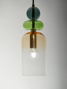 Skleněné závěsné svítidlo ve zlaté barvě ø 11 cm Murano – Nova Luce