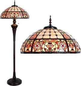 Stojací lampa Tiffany - Ø 56*165 cm 3x E27 / Max 60W