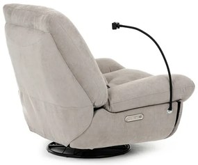 Autronic TV křeslo s elektrickým polohováním TV-7089 LAN2 Barva potahu: Lanýžová