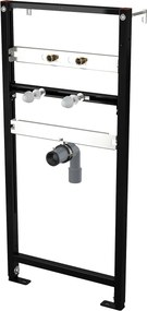 Deante Easy Lock, podomítkový modul pro umyvadlo 510x1120 mm, černá, CST_UM01