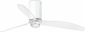 FARO 32038-9 MINI TUBE FAN M LED, bílá/transparentní, stropní LED ventilátor s DC motorem - FARO