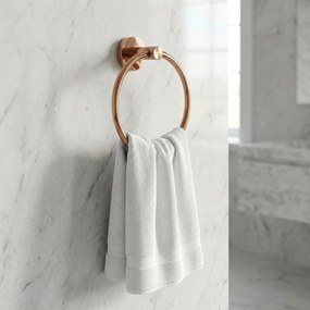 Rea Modern, prstenový věšák na ručník, Ring 6610, měděná matná, REA-98047