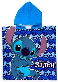 PONČO STITCH (modré) Velikost: uni