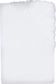 Livarno® Saténové napínací prostěradlo, 180–200 x 200 cm (bílá)