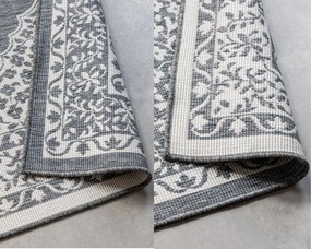 ELLE Decoration koberce Kusový koberec Gemini 106023 Silver z kolekce Elle – na ven i na doma - 160x230 cm