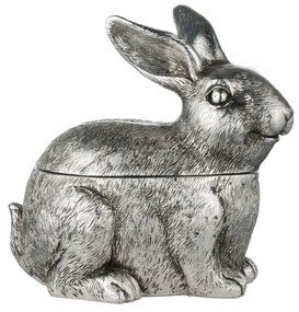 Dóza SEMINA ve tvaru králíka, výška 18 cm