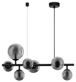Retro lustr Odillia B 65 smoky